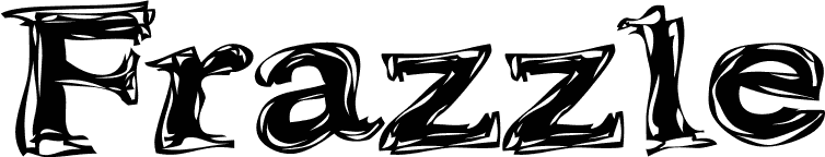 Frazzle font | Fonts2u.com