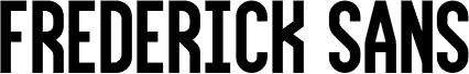 FrederickSans Italic font | Fonts2u.com