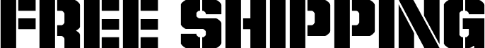 Free Shipping font