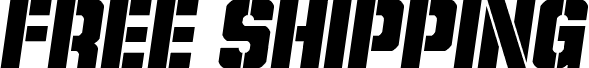 Free Shipping font