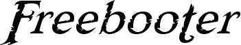 Freebooter font