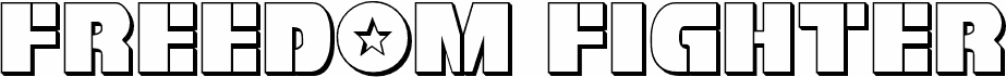 Freedom Fighter Regular font | Fonts2u.com