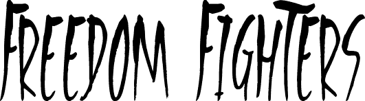 Freedom Fighters font | Fonts2u.com