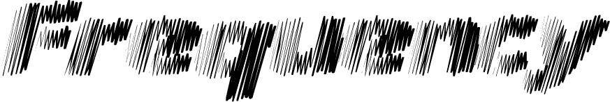 Frequency font