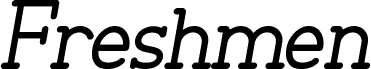 Freshmen Demo Outline font | Fonts2u.com