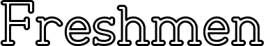 Freshmen Demo font | Fonts2u.com