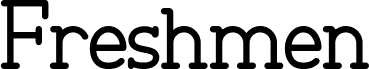 Freshmen Demo Outline font | Fonts2u.com