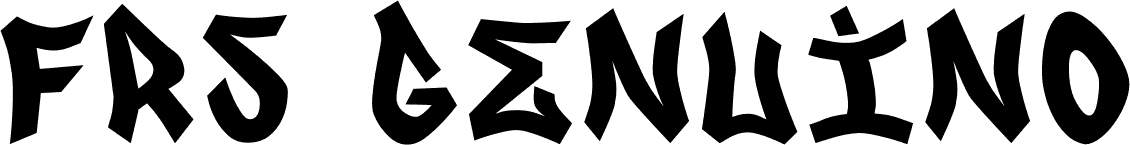 FRS GENUINO font | Fonts2u.com
