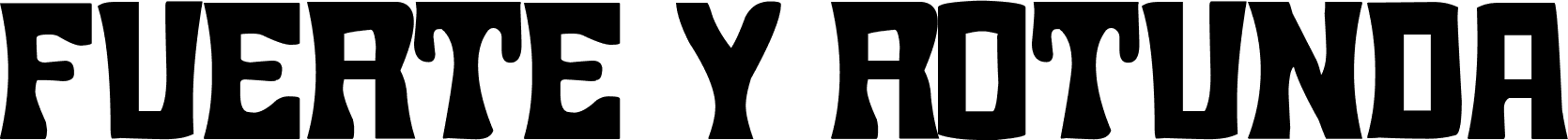 Fuerte y Rotunda font | Fonts2u.com