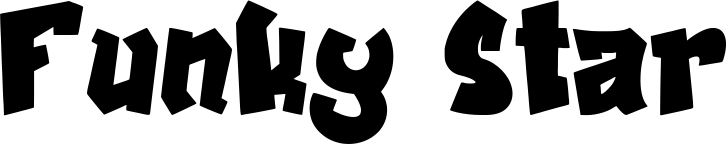 Funky Star font | Fonts2u.com