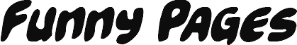 Funny Pages font