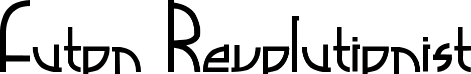 Futon Revolutionist font | Fonts2u.com