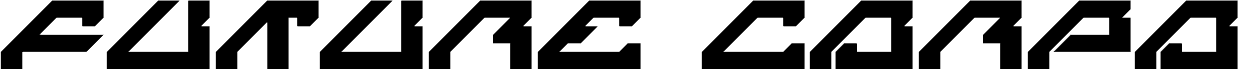 Future Corpo Bold font | Fonts2u.com