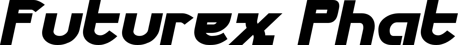 Futurex Phat Italic font | Fonts2u.com