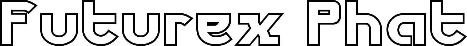 Futurex Phat Outline font