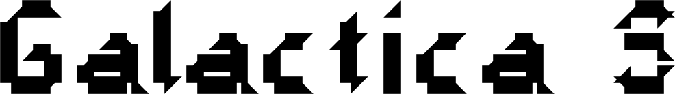 Galactica S Extra Bold font