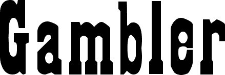 Gambler font | Fonts2u.com
