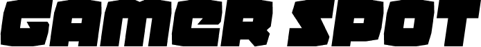 Gamer Spot 3D font