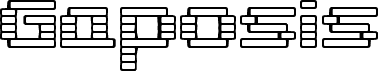 Gaposis Solid (BRK) font | Fonts2u.com
