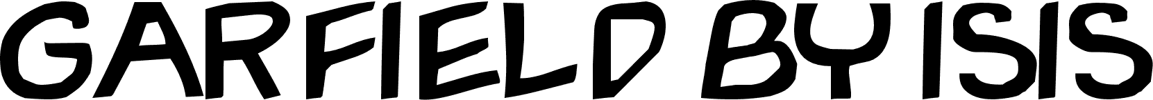 Garfield By ISIS font | Fonts2u.com