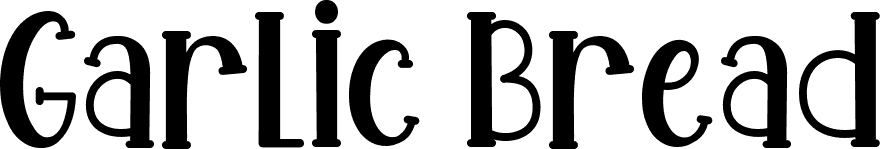 Garlic Bread font | Fonts2u.com