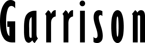 Garrison ExtraCond. Sans font