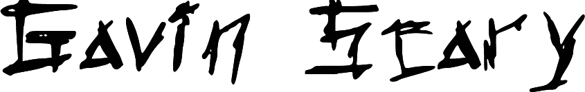 Gavin_Scary font