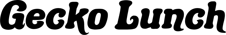 Gecko Lunch font | Fonts2u.com