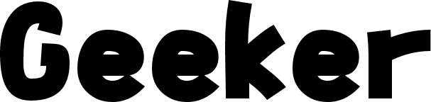Geeker Black font