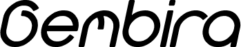 gembira Bold font