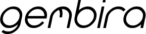 gembira Bold font