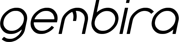 gembira Italic font
