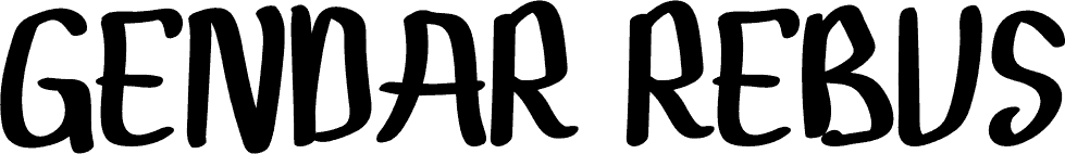 Gendar Rebus police | Fonts2u.com