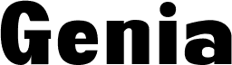 Genia personal use Semi Bold font