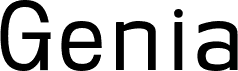 Genia personal use Extra Bold font