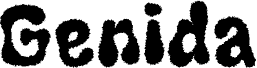 Genida-ExtrudeRight Demo font | Fonts2u.com