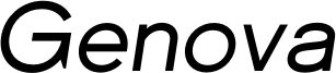 Genova font | Fonts2u.com