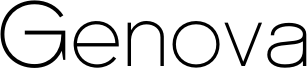 Genova font | Fonts2u.com