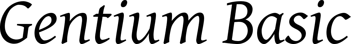 Gentium Basic Italic font | Fonts2u.com