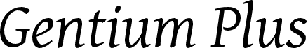 Gentium Plus font | Fonts2u.com