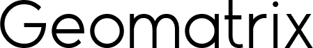 Geomatrix Bold font