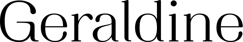Geraldine font | Fonts2u.com