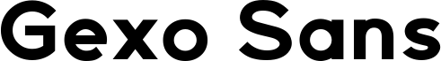 Gexo Sans Bold Italic font | Fonts2u.com