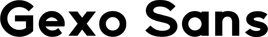 Gexo Sans Bold font | Fonts2u.com