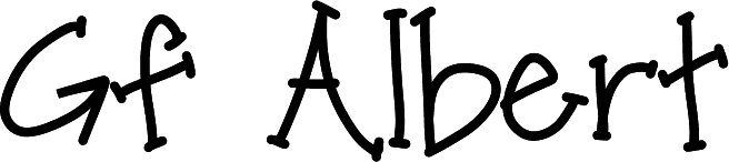 Gf Albert font | Fonts2u.com