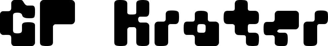 GF Krater font | Fonts2u.com