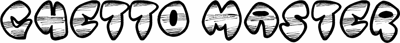 Ghetto Master font | Fonts2u.com