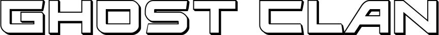 Ghost Clan Outline Regular font | Fonts2u.com