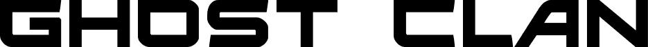Ghost Clan Laser Regular font | Fonts2u.com