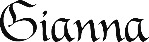 Gianna font